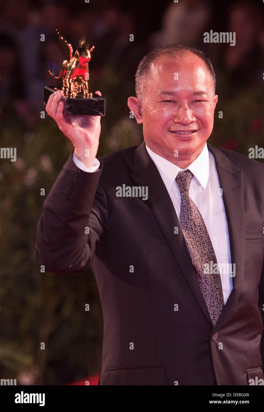 Chinese film director John Woo presents his Golden Lion for Lifetime ...