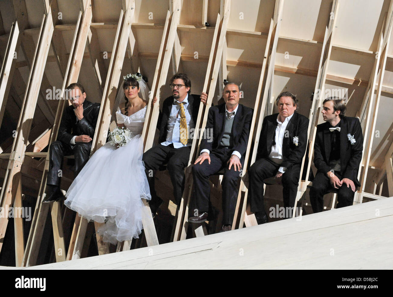 William Shakespeare's drama 'The Tempest' is rehearsed at the German ...