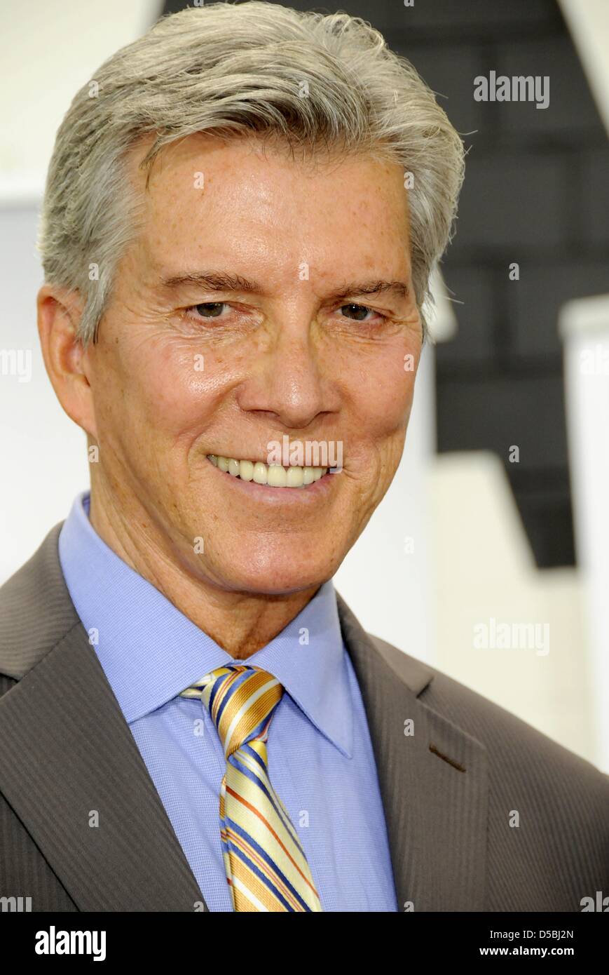 US ring announcer for boxing Michael Buffer poses during the official ...