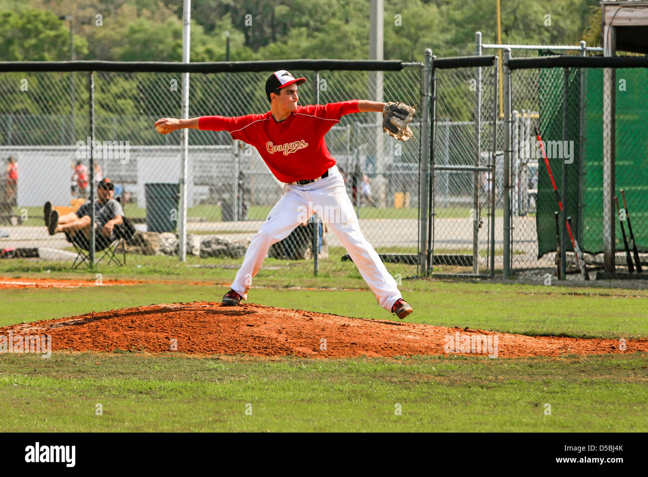 Cardinal Mooney High School Baseball team - the Cougars taking on the ...