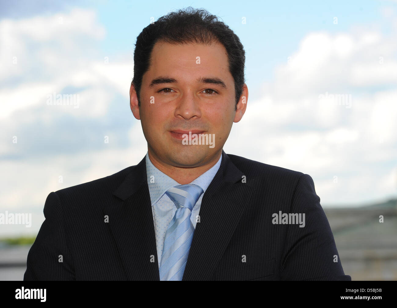 Ossetian maestro Tugan Sokhiev during a press conference in Berlin ...