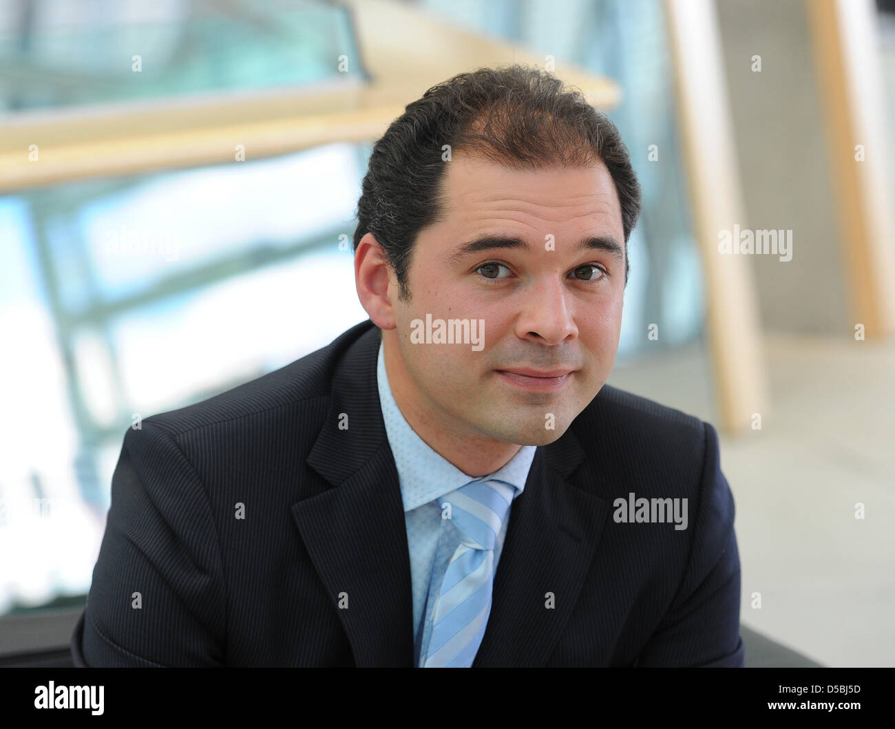 Ossetian maestro Tugan Sokhiev during a press conference in Berlin ...