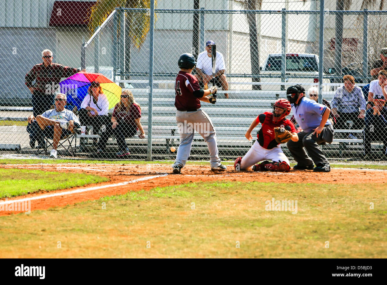 Cardinal Mooney High School Baseball team - the Cougars taking on the ...