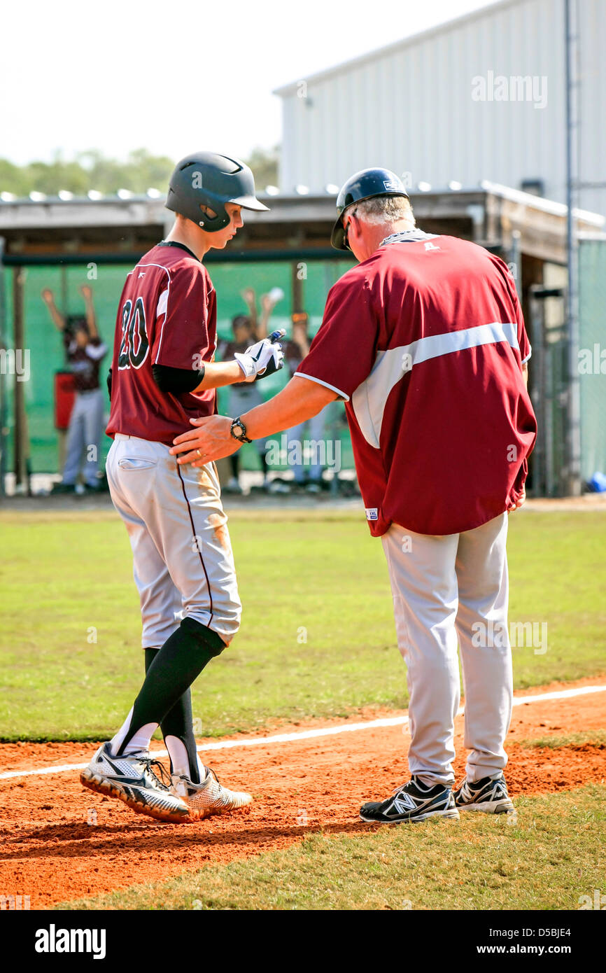 Cardinal Mooney High School Baseball team - the Cougars taking on the ...