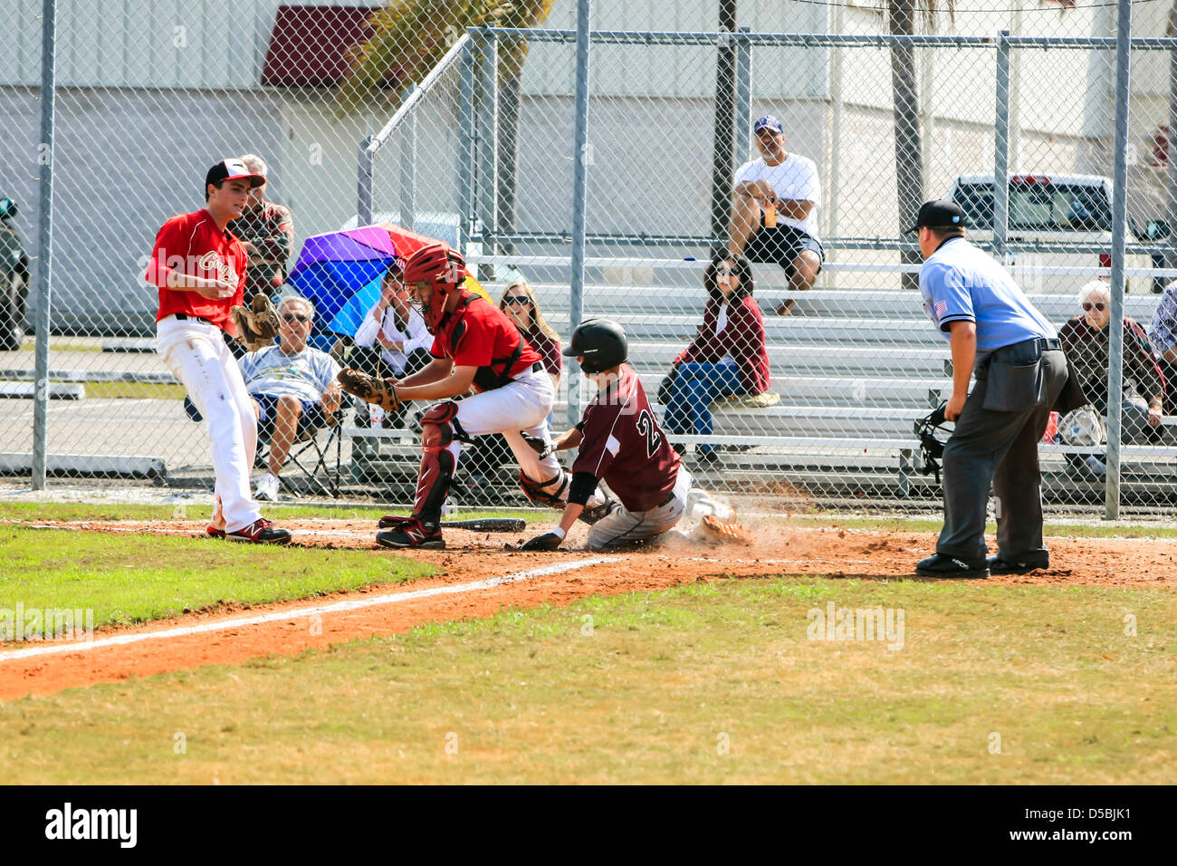 Cardinal Mooney High School Baseball team - the Cougars taking on the ...