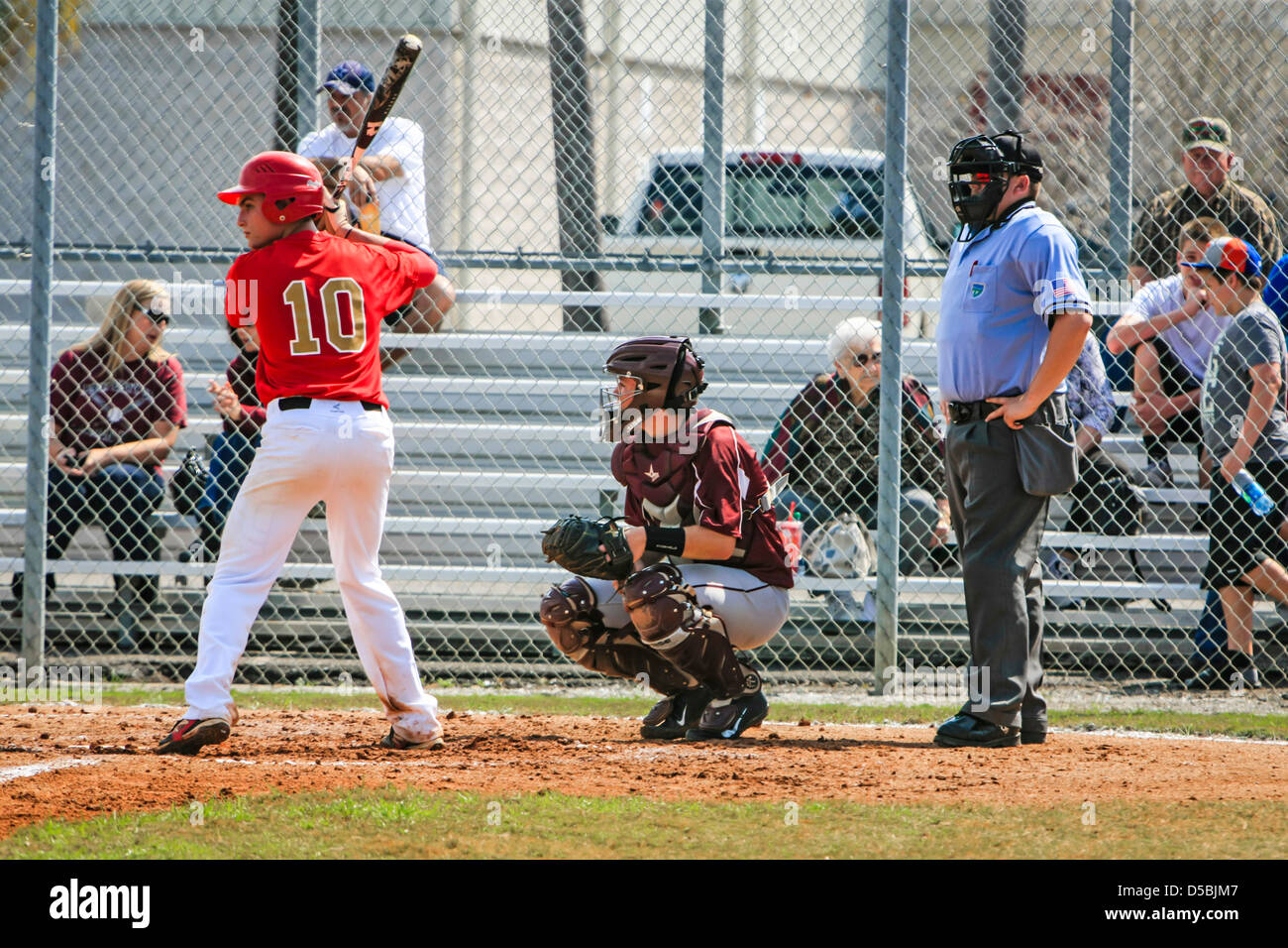 Cardinal Mooney High School Baseball team - the Cougars taking on the ...