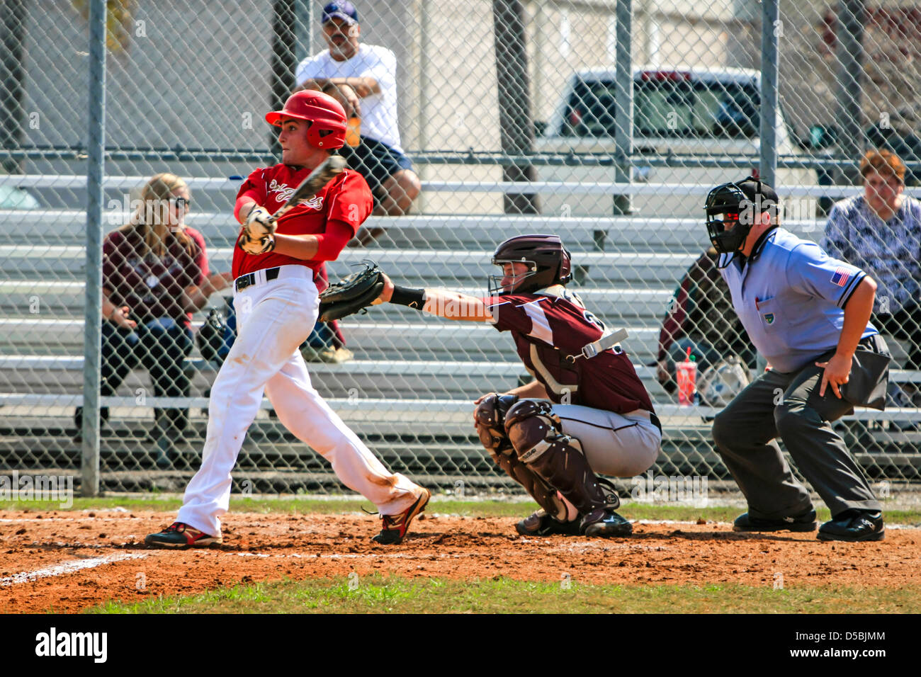 Cardinal Mooney High School Baseball team - the Cougars taking on the ...