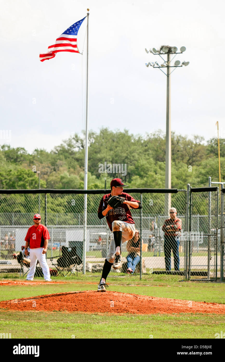 Cardinal Mooney High School Baseball team - the Cougars taking on the ...