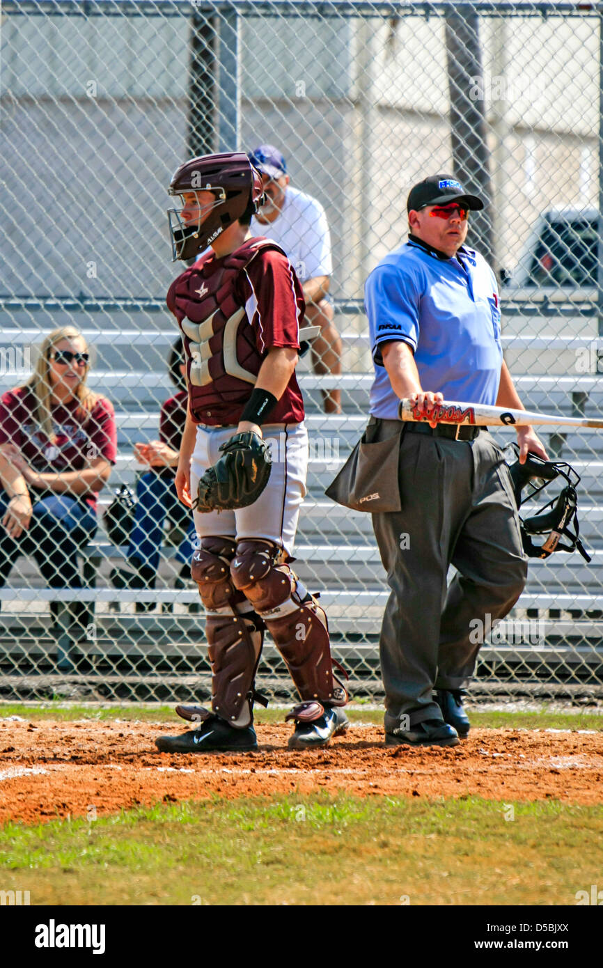 Cardinal Mooney High School Baseball team - the Cougars taking on the ...
