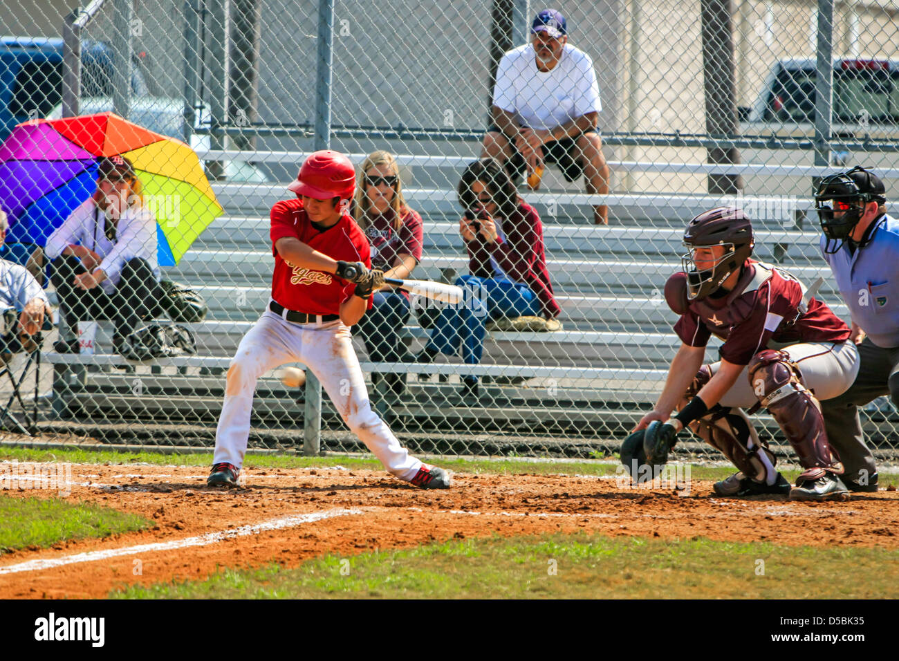 Cardinal Mooney High School Baseball team - the Cougars taking on the ...