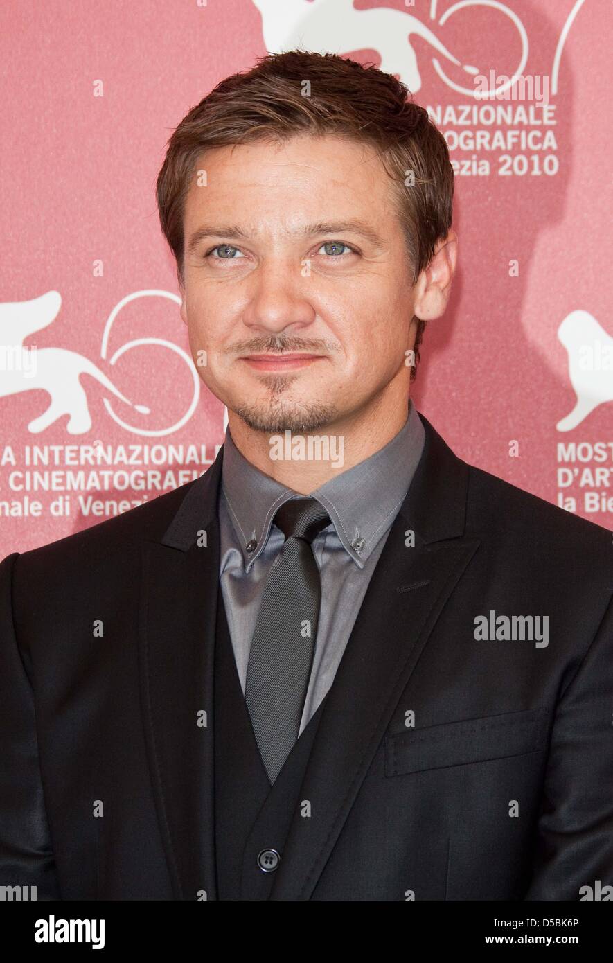 American actor Jeremy Renner attends the photocall of 'The Town' during ...
