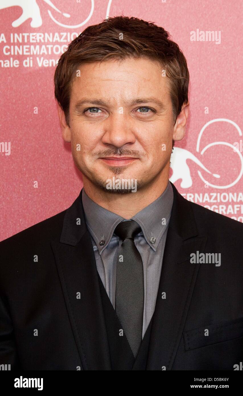 American actor Jeremy Renner attends the photocall of 'The Town' during ...