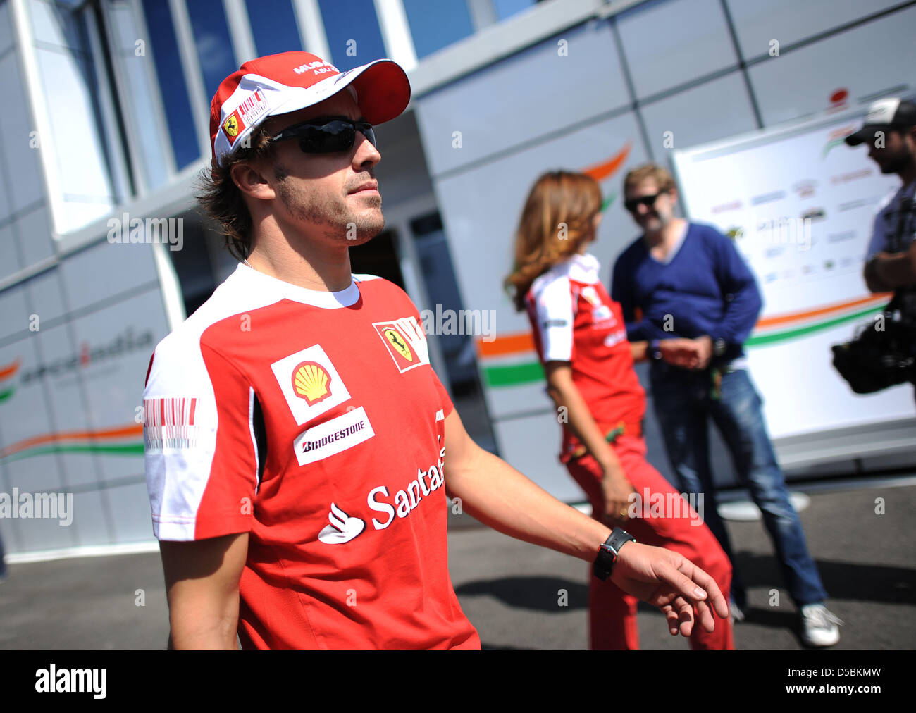 Ferrari walks circuit hi-res stock photography and images - Alamy
