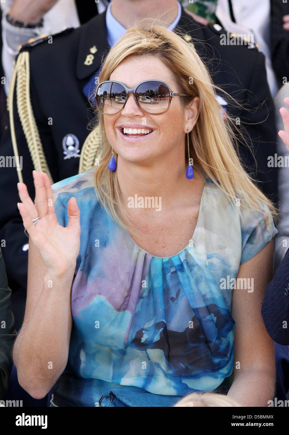 Crown princess Maxima of the Netherlands attends the '50th Fruitcorso ...