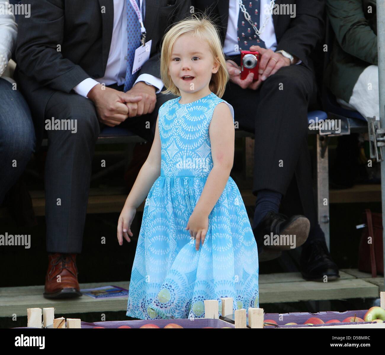 Dutch princess Ariane watches the '50th Fruitcorso' in Tiel, the ...