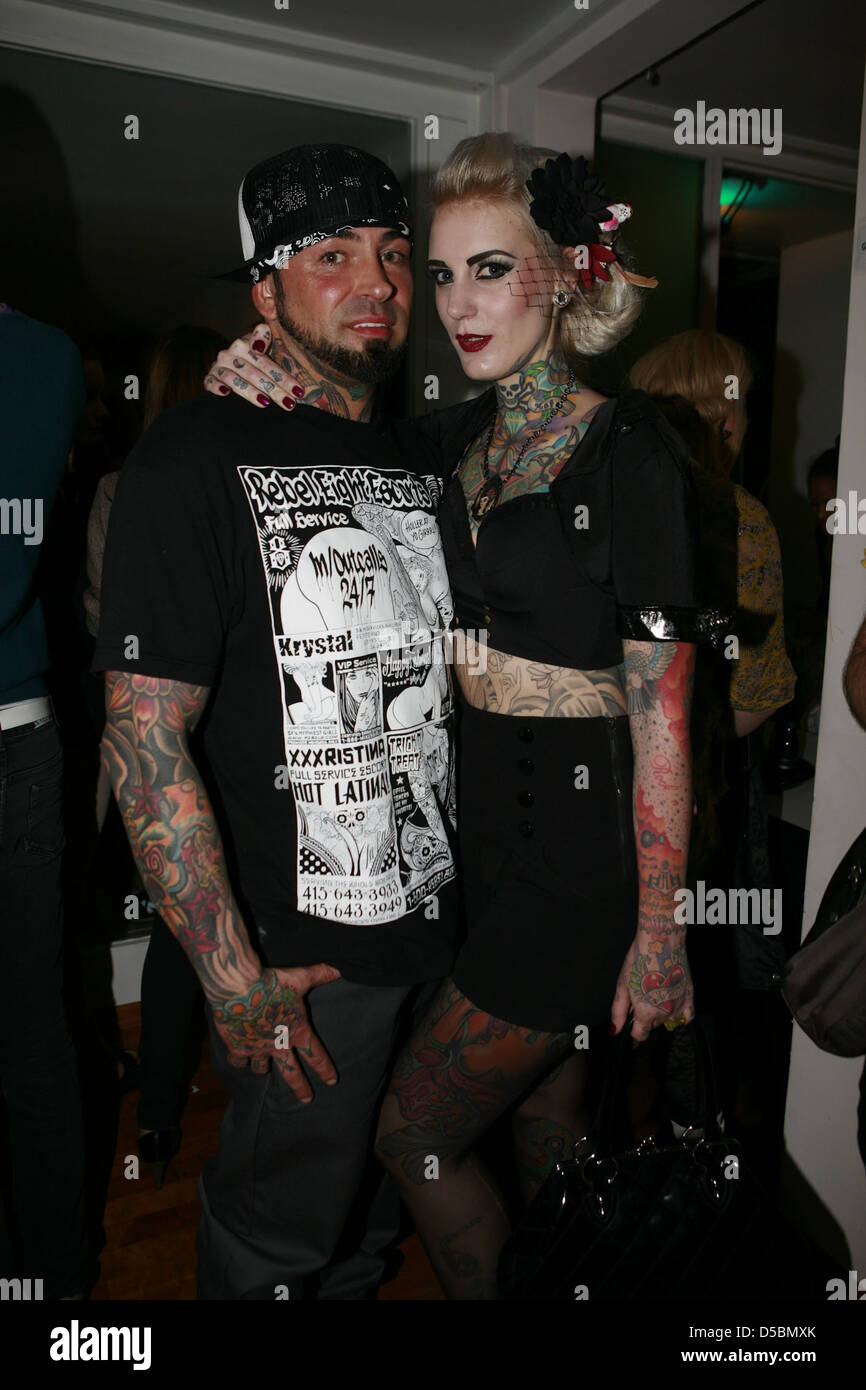 Guest and Model Lexi at a party of Casting Company Berlin at In der ...