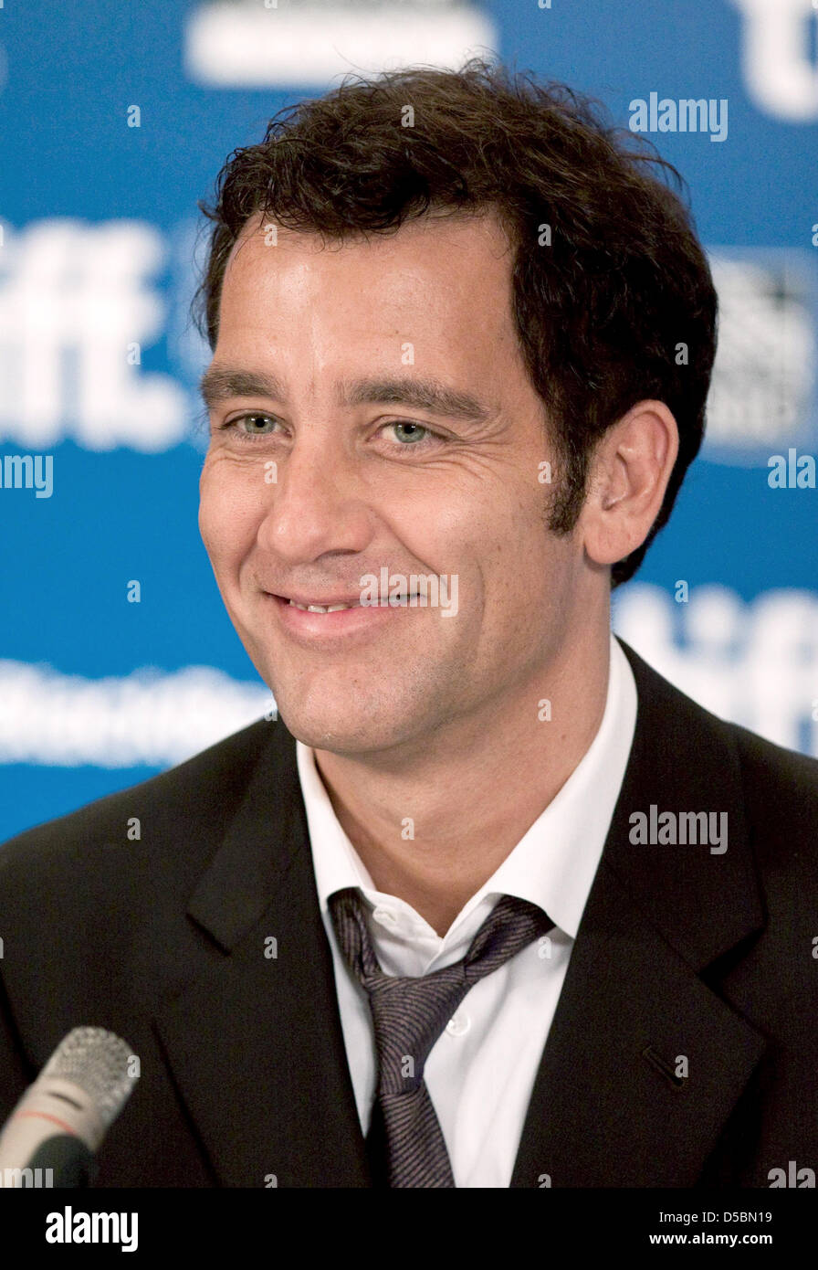 Actor Clive Owen attends the press conference of 'Trust' during the ...