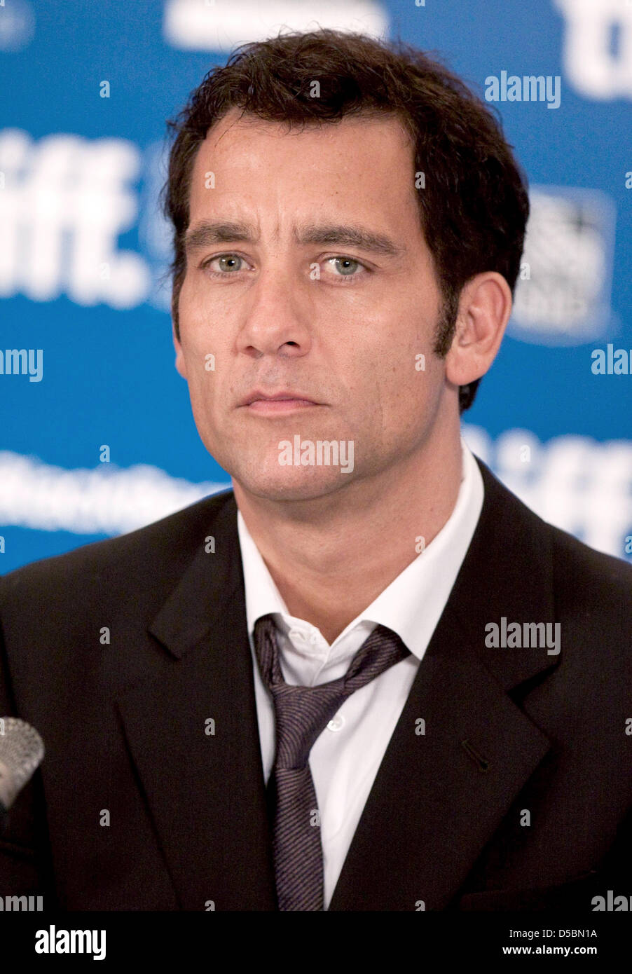 Actor Clive Owen attends the press conference of 'Trust' during the ...