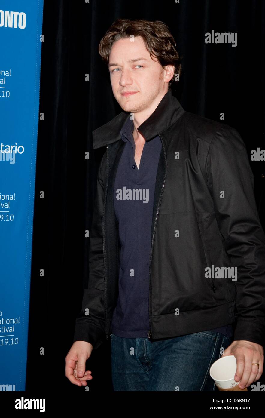 Actor James McAvoy attends the press conference of 'The Conspirator ...