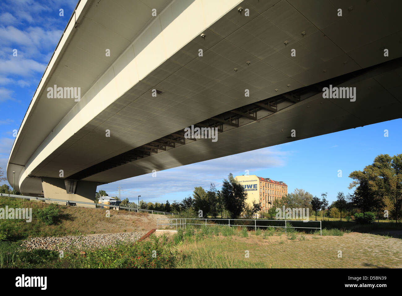 Berlin, Germany, under the freeway A 111 Stock Photo - Alamy