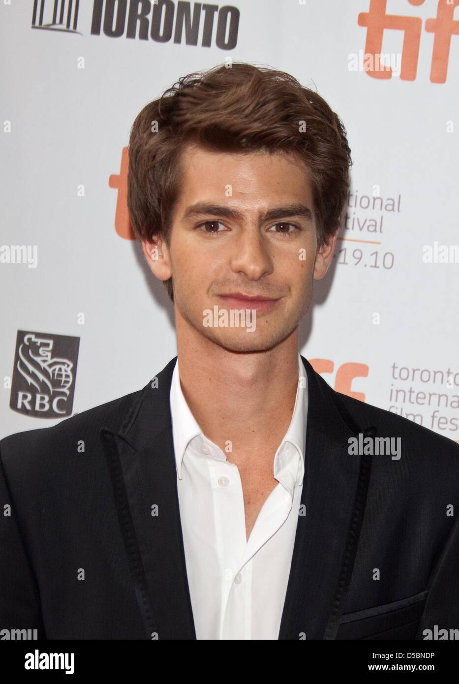 Actor Andrew Garfield attends the premiere of 'Never Let Me Go' during ...