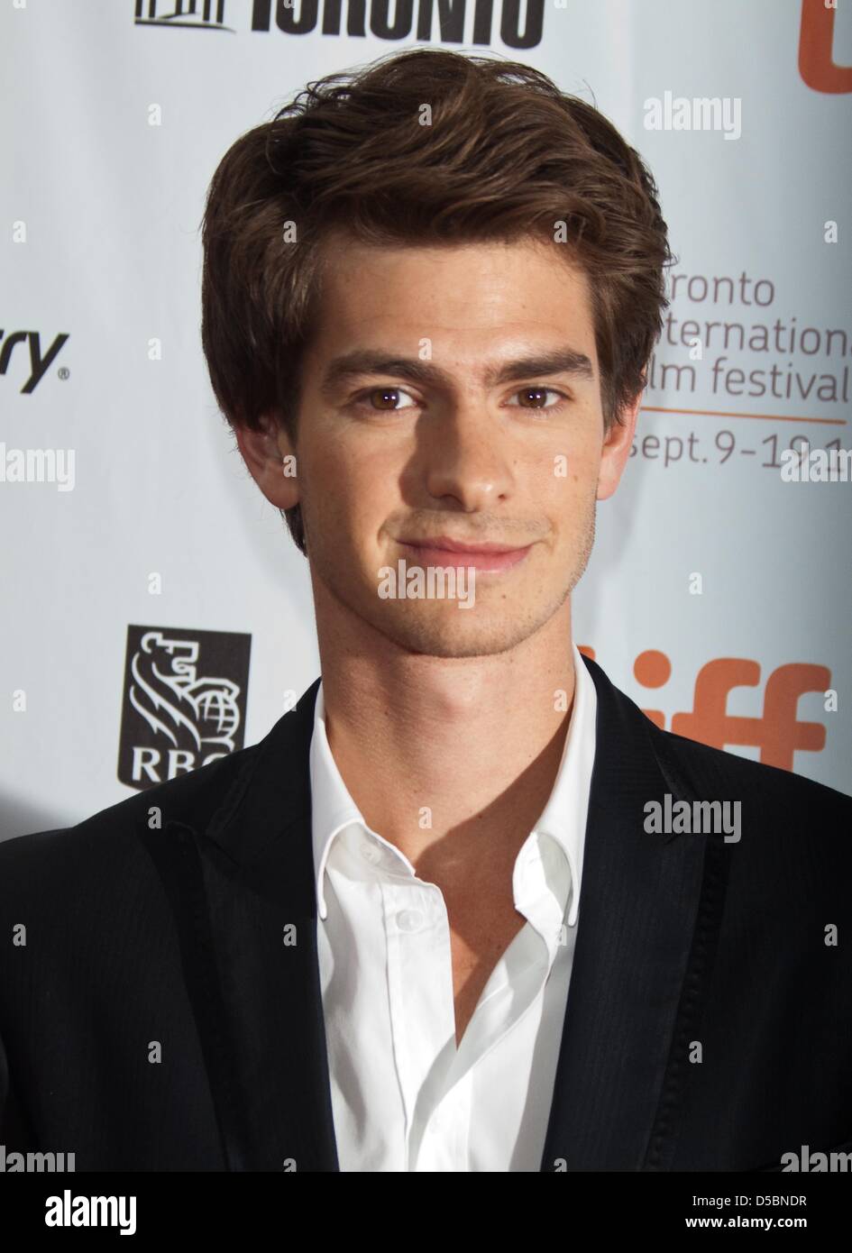 Actor Andrew Garfield attends the premiere of 'Never Let Me Go' during ...