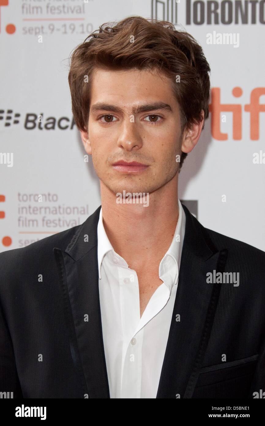 Actor Andrew Garfield attends the premiere of 'Never Let Me Go' during ...