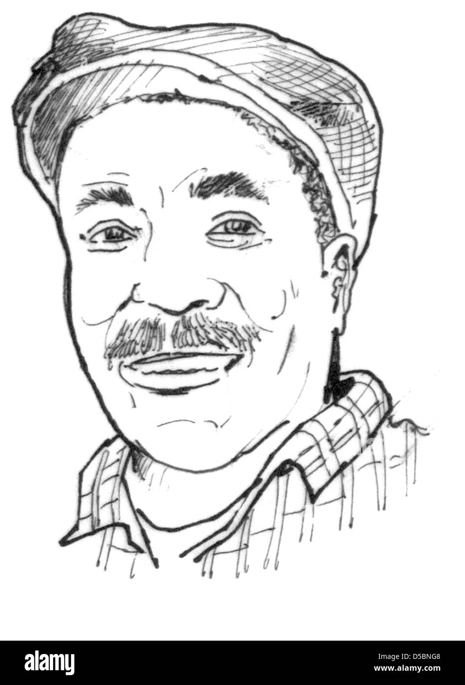 Head and shoulders of male Cut Out Stock Images & Pictures - Alamy