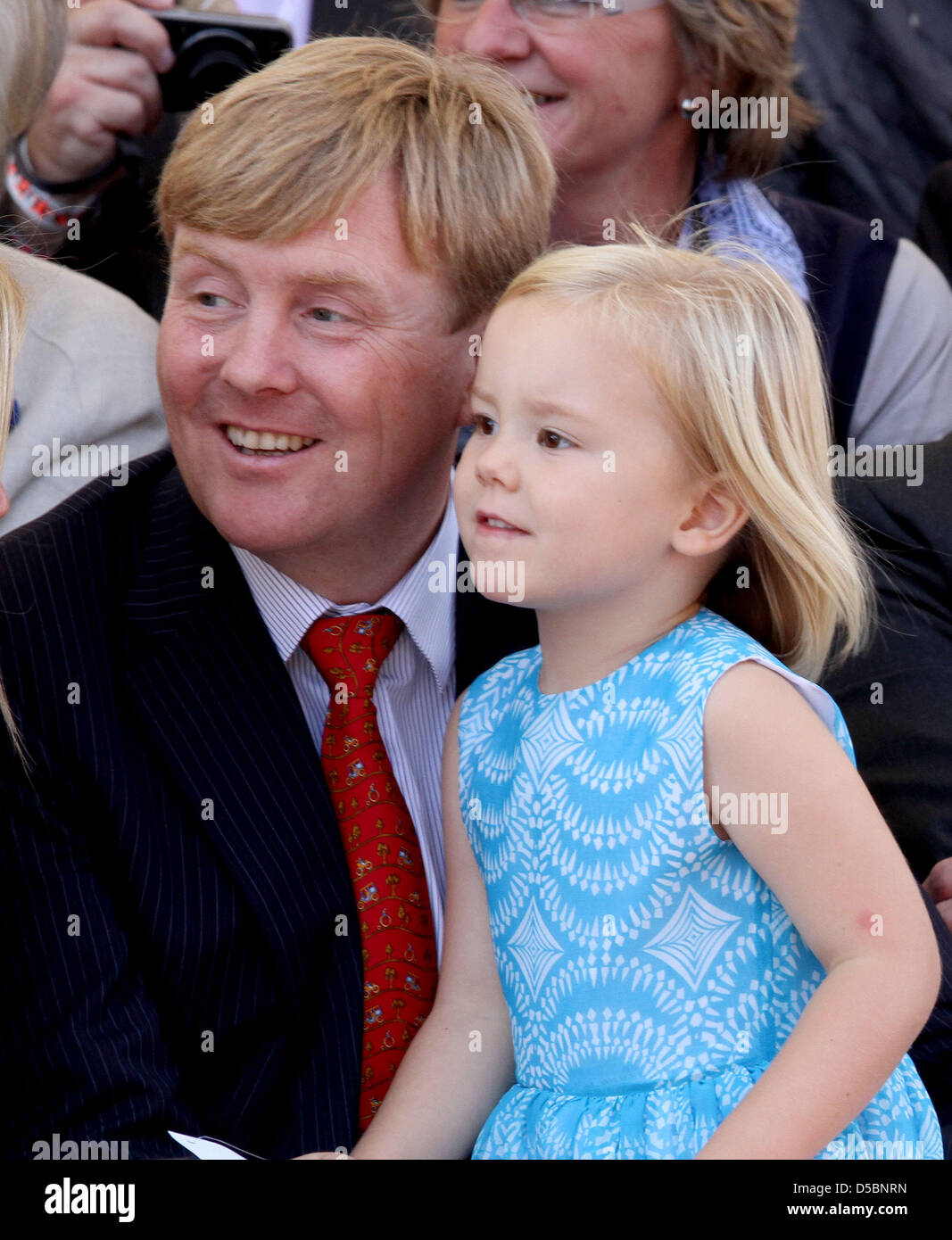 Crown Prince Willem-Alexander and Princess Ariane attend the harvest ...