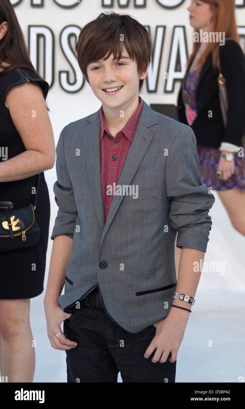 Child singer Greyson Chance attends the 2010 MTV Video Music Awards at ...