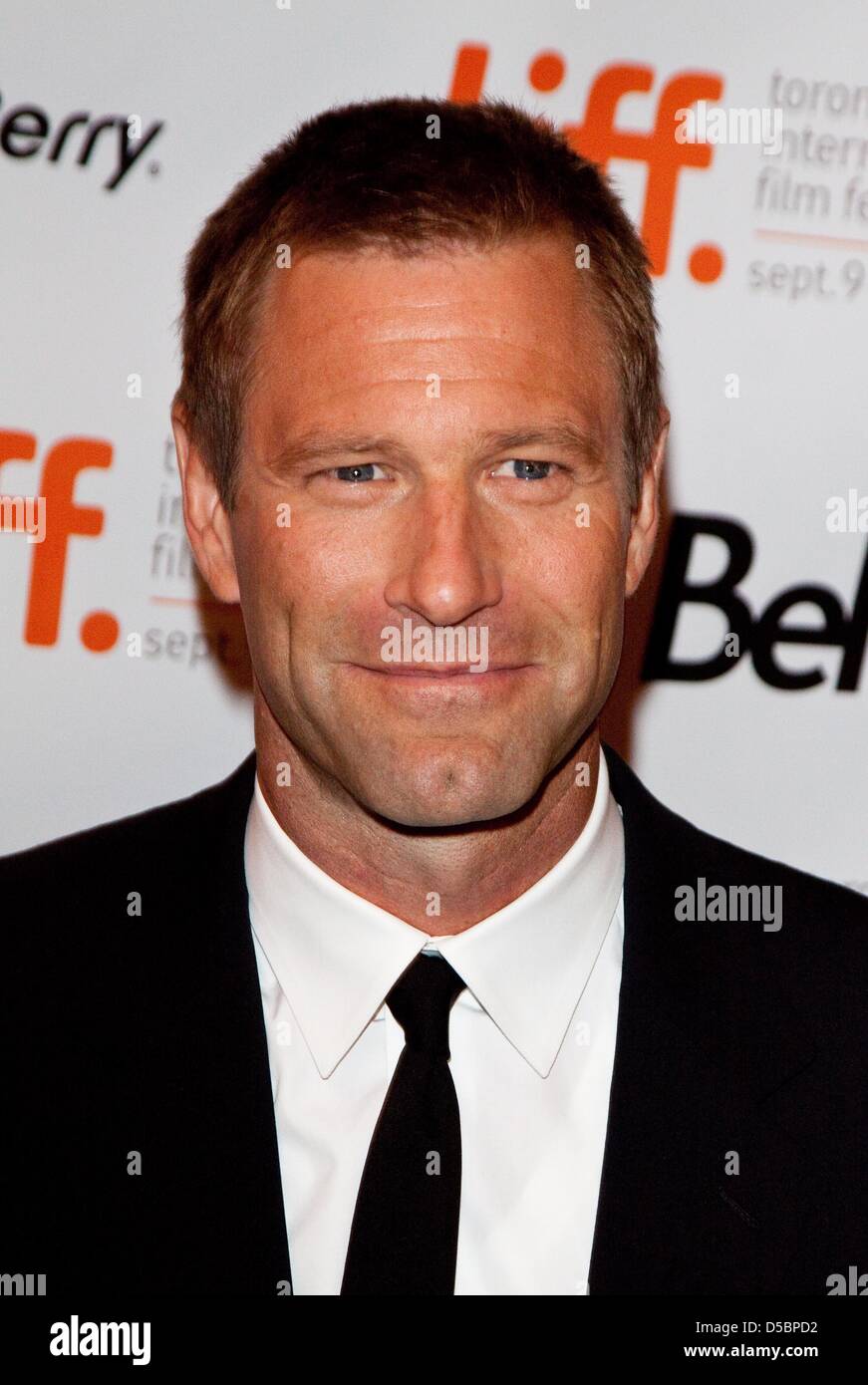 US actor Aaron Eckhart attends the premiere of 'Rabbit Hole' during the ...