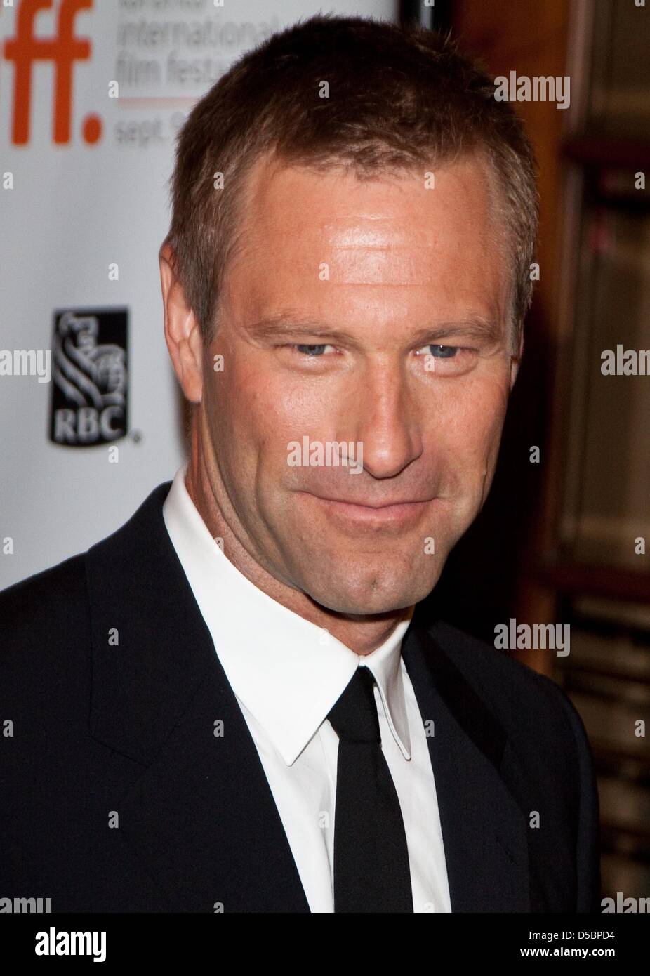 US actor Aaron Eckhart attends the premiere of 'Rabbit Hole' during the ...