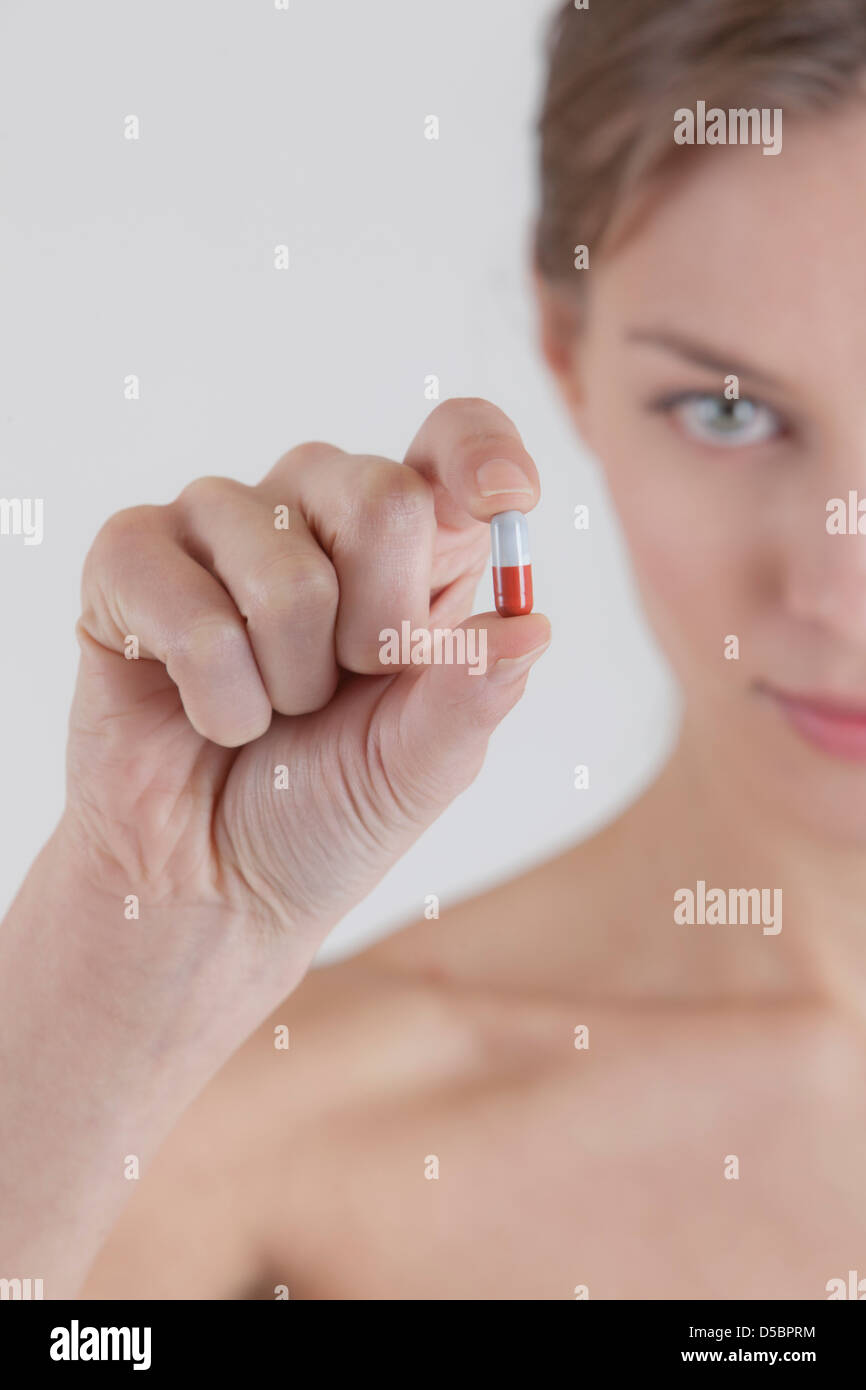 woman with drug Stock Photo - Alamy