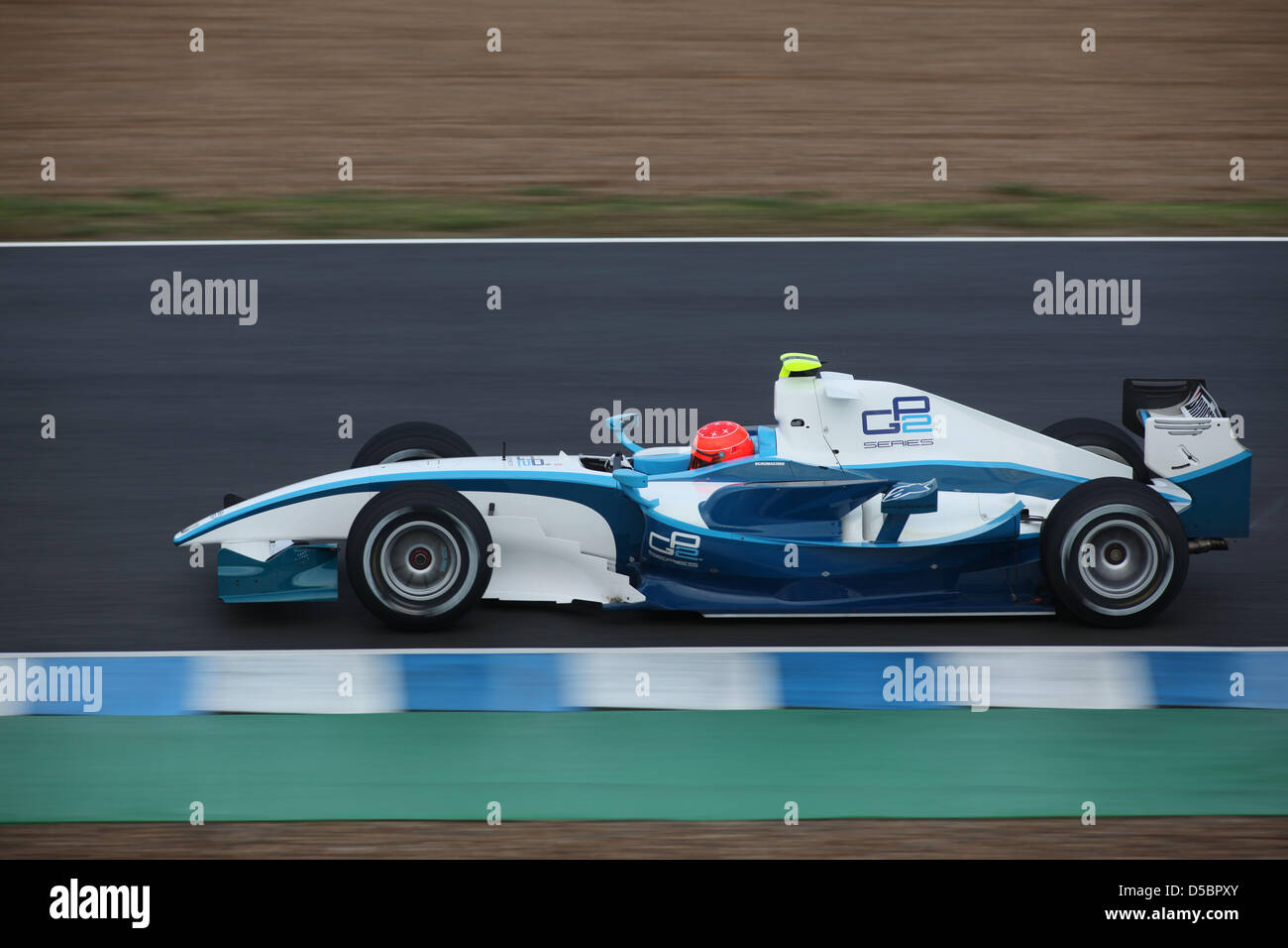 German Formula One driver Michael Schumacher of Mercedes GP shown ...