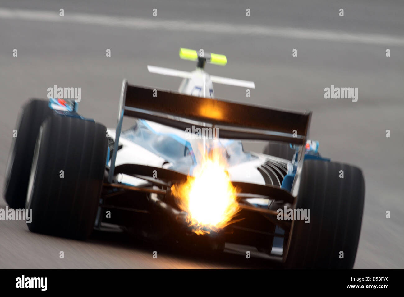 German Formula One driver Michael Schumacher of Mercedes GP shown ...