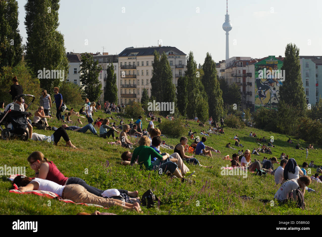 Berlin, Germany, people in Wall Park Stock Photo - Alamy