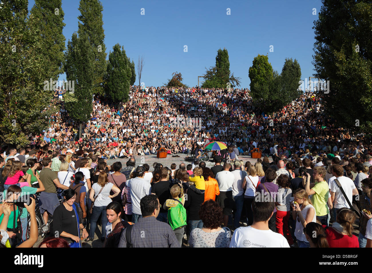 Berlin, Germany, people in Wall Park Stock Photo - Alamy