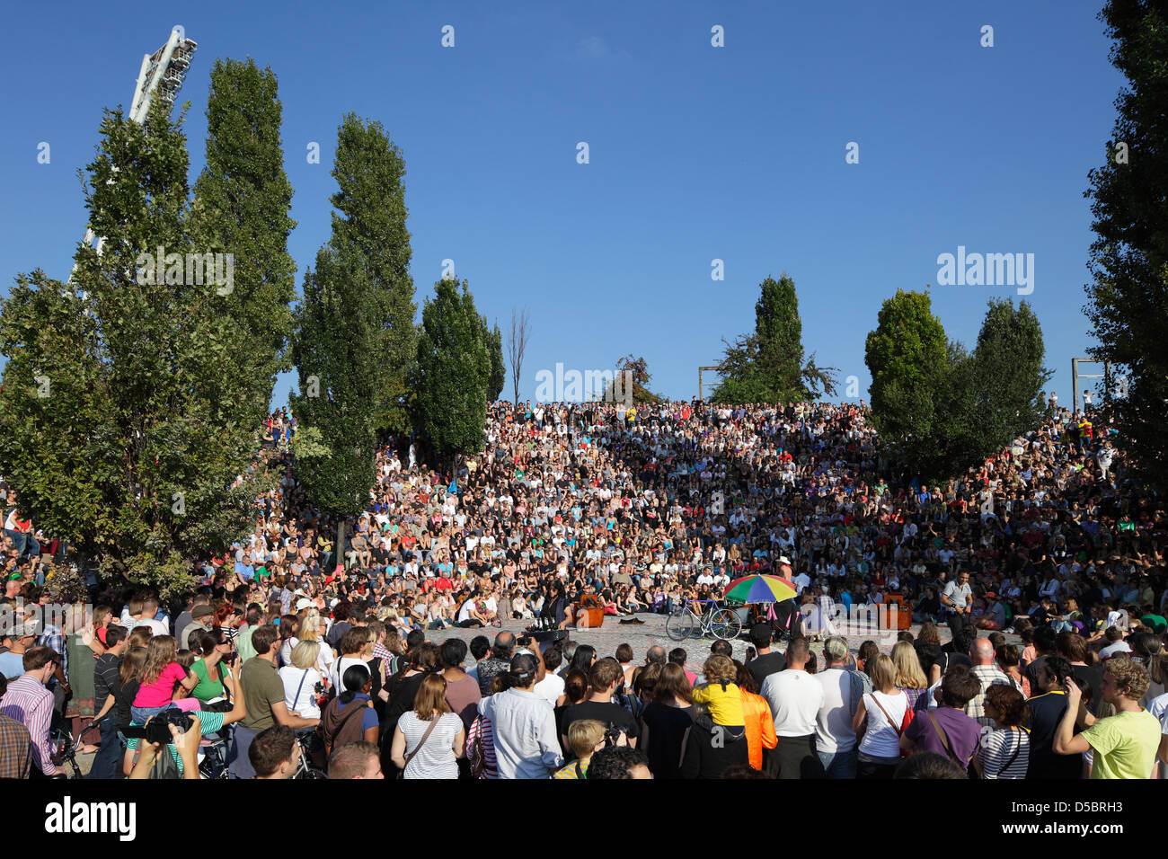 Berlin, Germany, people in Wall Park Stock Photo - Alamy