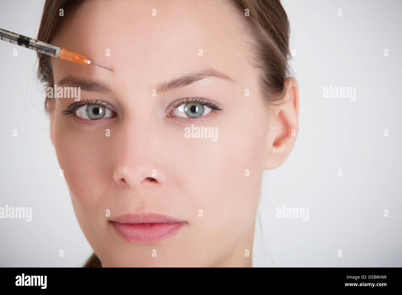 injection of botulinum Stock Photo - Alamy