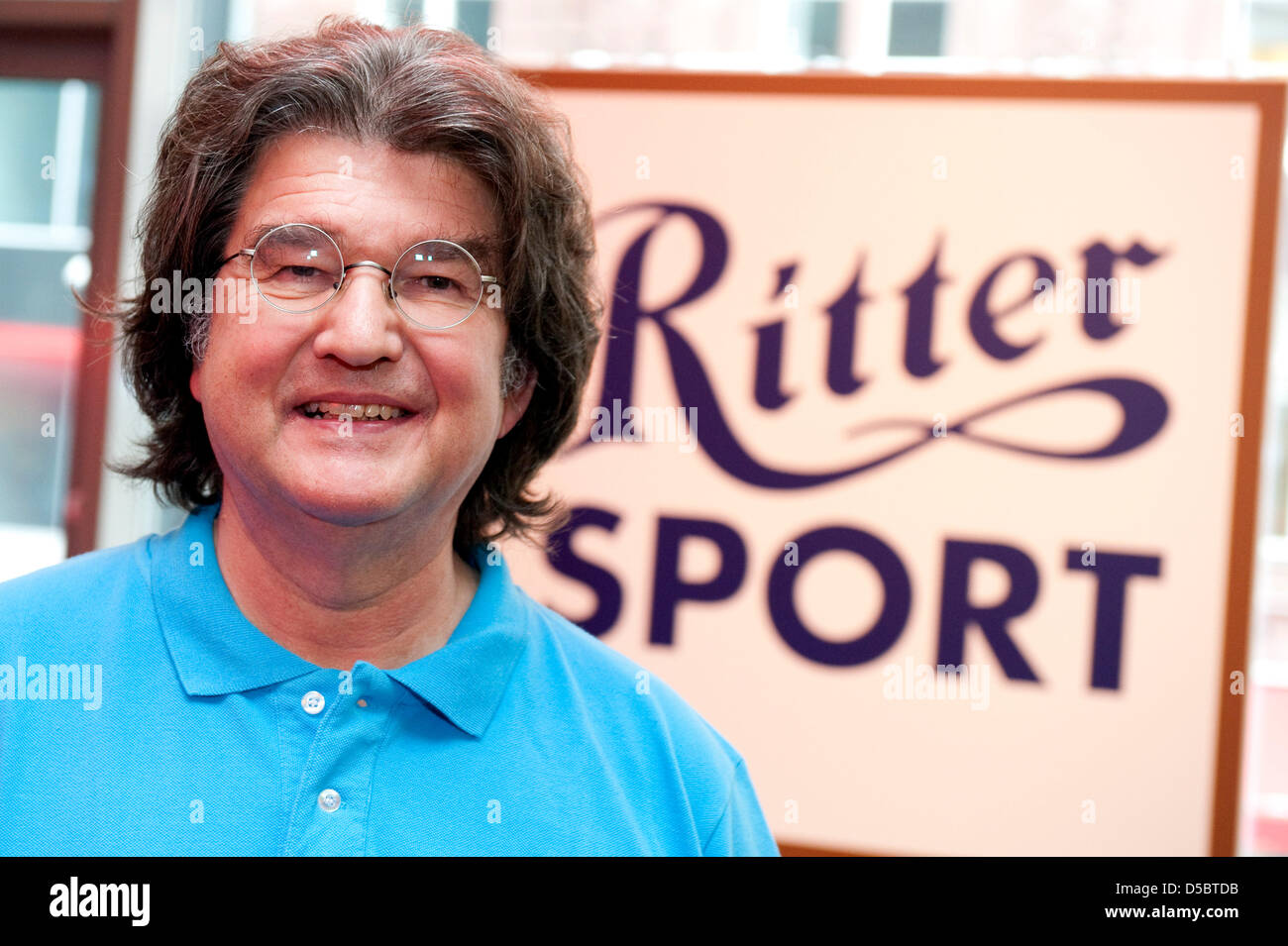 CEO of 'Ritter Sport' Alfred Ritter pictured during the opening of the ...