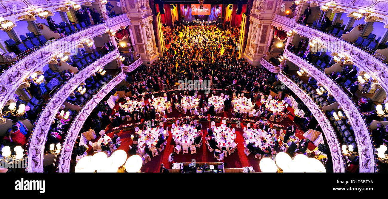 Guests dance during the 5th Semper opera ball in Dresden, Germany, 15 ...