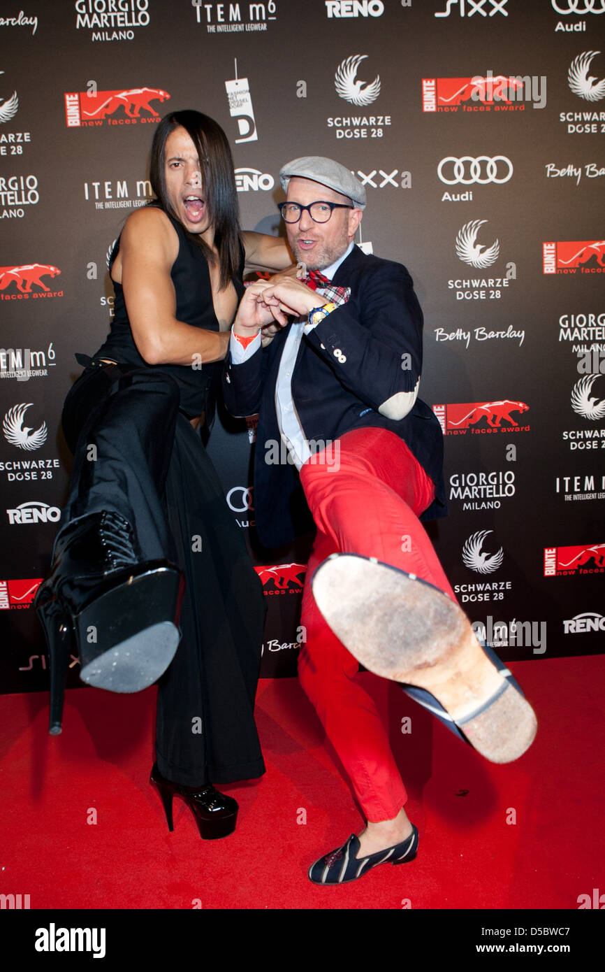 Jorge Gonzales; Thomas Rath at Bunte New Faces Awards Fashion ...