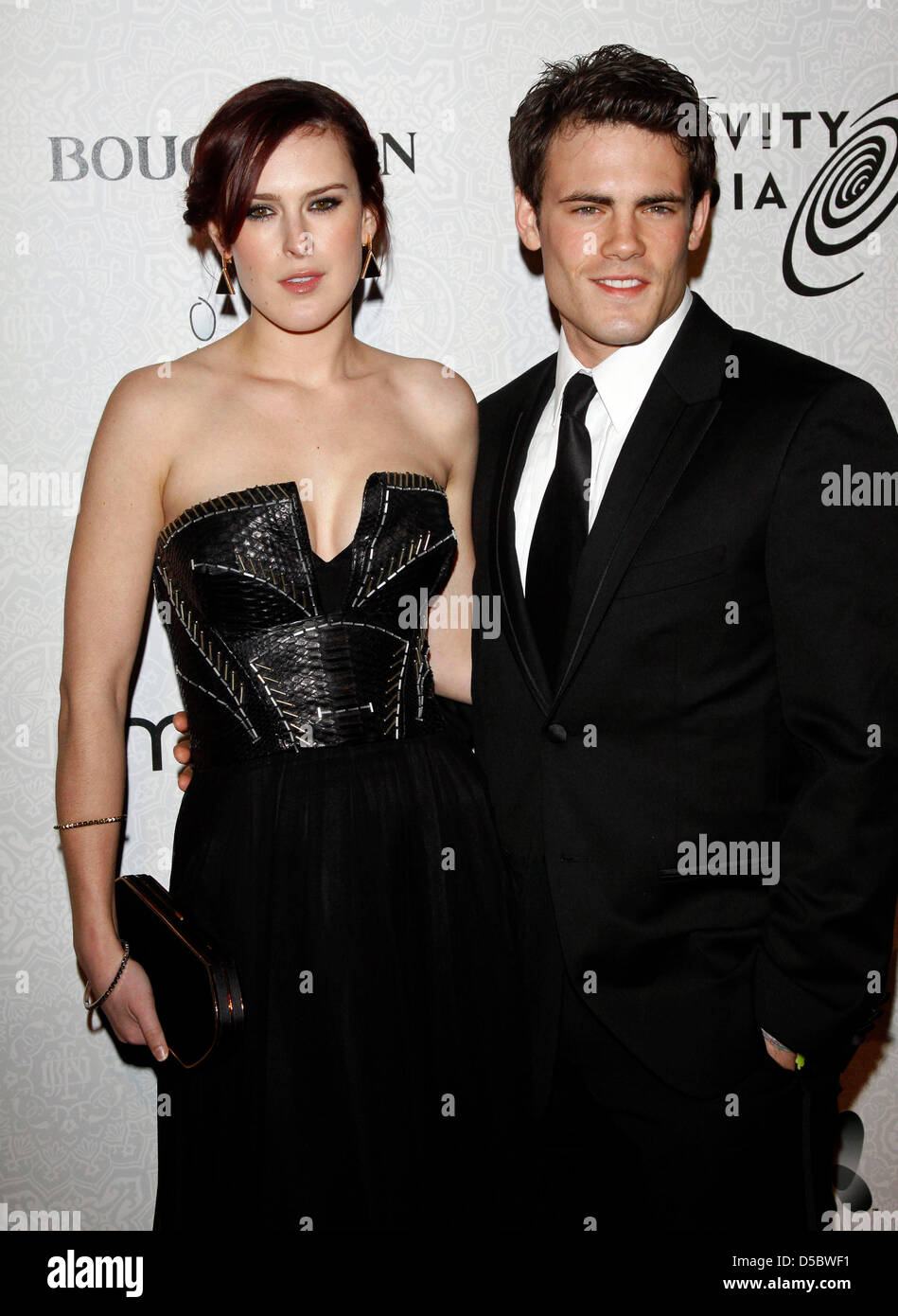 Actress Rumer Willis and guest arrive at the 3rd Annual Art of Elysium ...