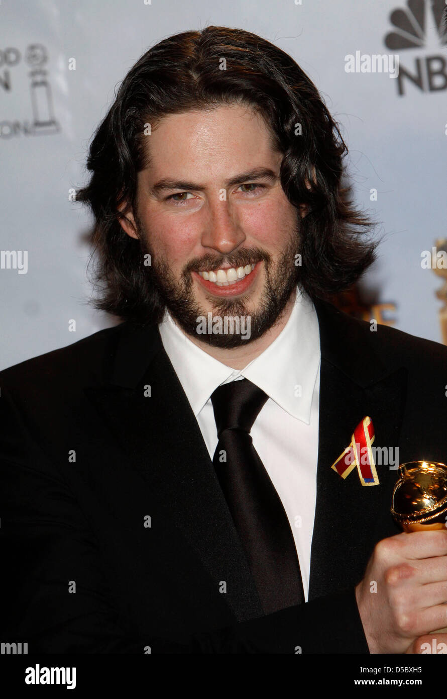 Best Screenplay Co-Winner US writer Jason Reitman poses in the ...