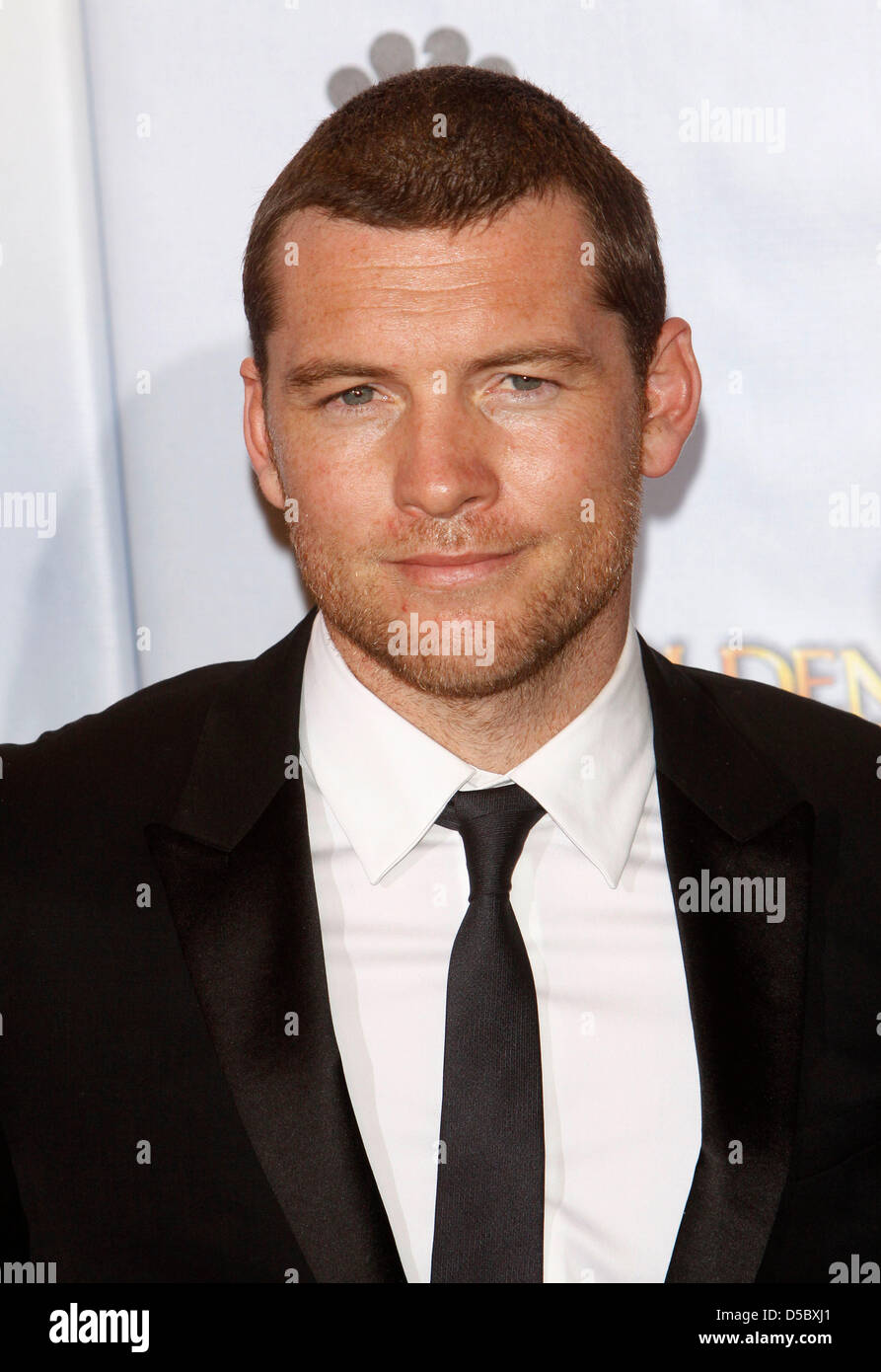 Australian actor Sam Worthington at the 67th Annual Golden Globes ...