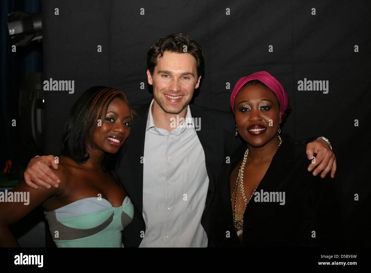 Actors Scarlet Odt Gabriel as Ruby, Patrick Graeser as the narrator and Lerato Sebele as Elaine ...