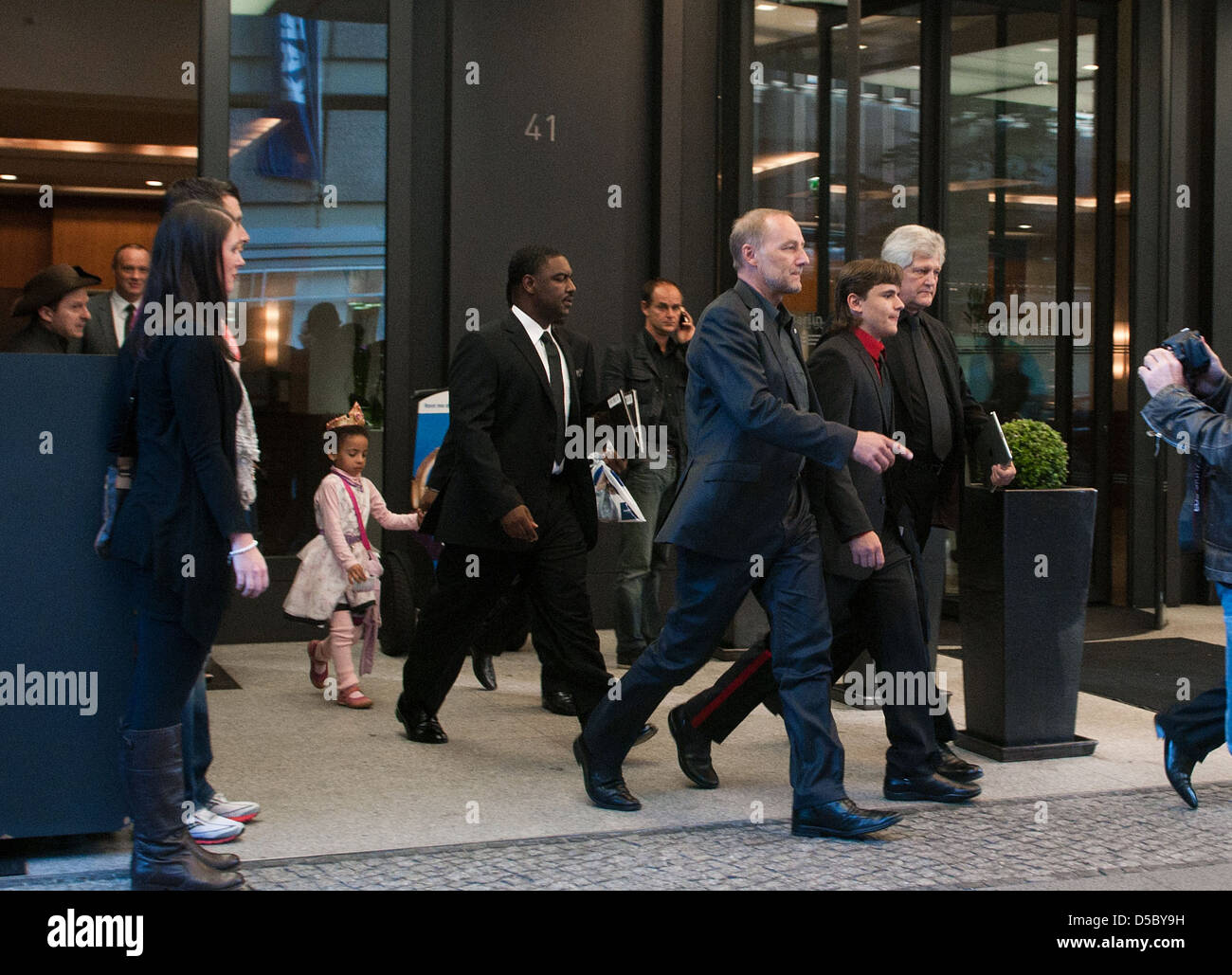 Prince Michael Jackson Jr. leaves the Concorde hotel to attend the ...
