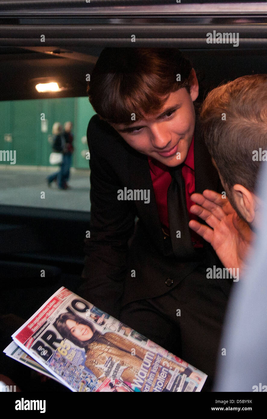 Prince Michael Jackson Jr. leaves the Concorde hotel to attend the ...