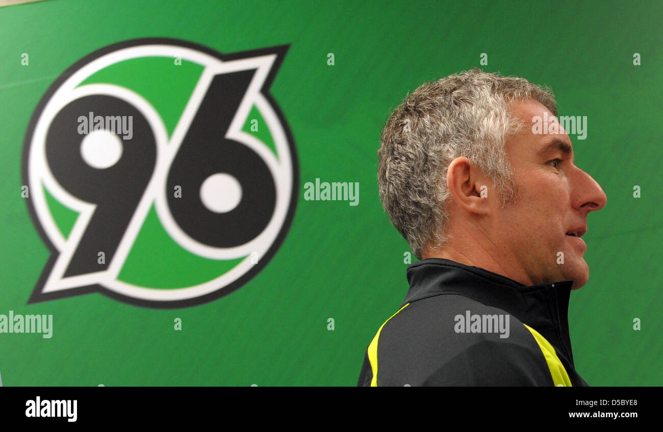 New head coach of Bundesliga soccer club Hanover 96, Mirko Slomka ...