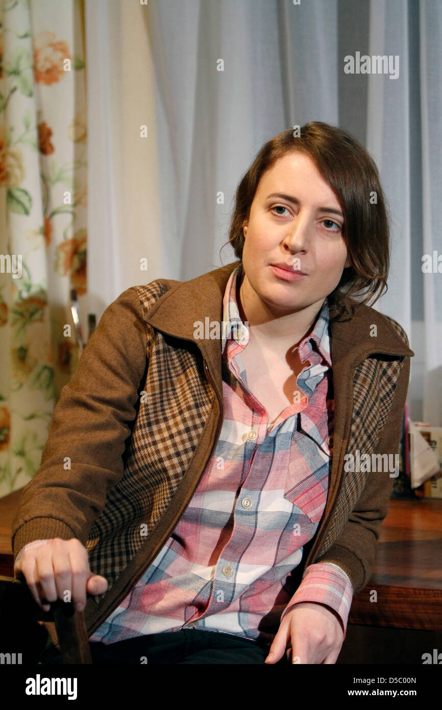 German actress Maren Eggert pictured during rehearsal of 'Adam and Ezra ...